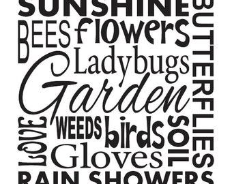 Primitive Easter Spring STENCIL He is Risen by OaklandStencil