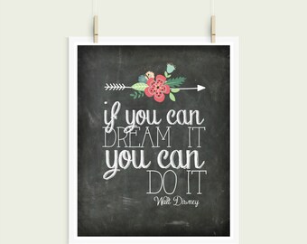 If You Can Dream It You Can Do It / Walt Disney