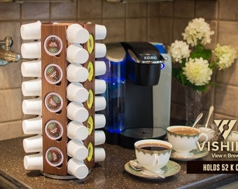 k cup holder, keurig cup holder, k-cup, k cup organizer, wood k cup ...