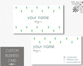 Popular items for business card design on Etsy