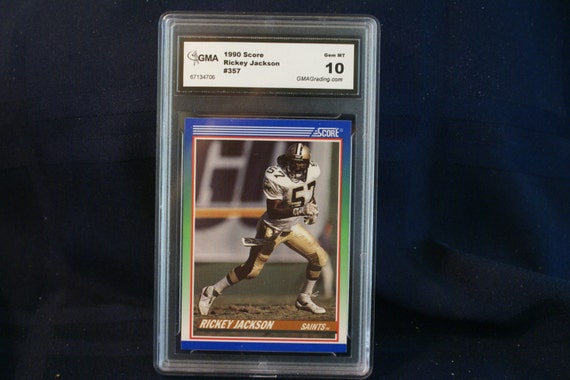 Items similar to Rickey Jackson 1990 Score football card #357 rated 10 ...