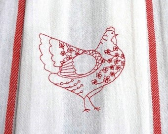 Chicken towels | Etsy