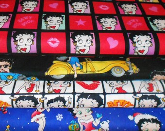 Popular items for betty boop fabric on Etsy