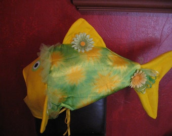 Blue Fish Costume One Size