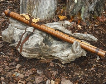 Native American Style Flute. Exotic Zebrawood, key of G from Tree of ...