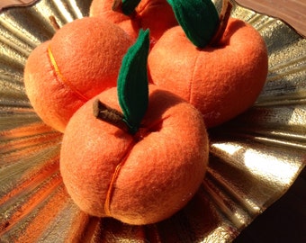 Popular items for felt peach on Etsy