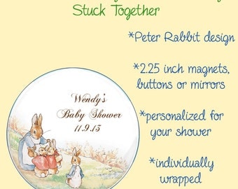 Peter rabbit button | Etsy