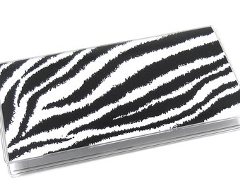 Checkbook Cover Rainbow Stripes by BostonLinz on Etsy