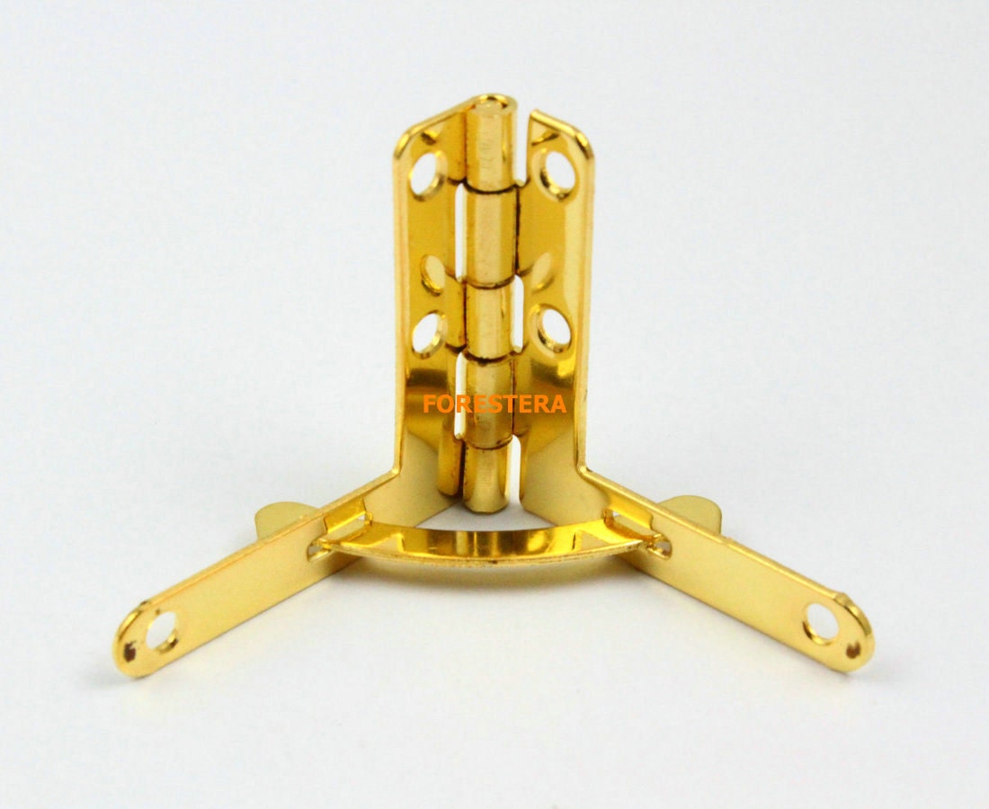 20Pcs Gold Jewelry Box Hinge 33x30mm HINGE23