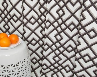 Gray curtains | Etsy