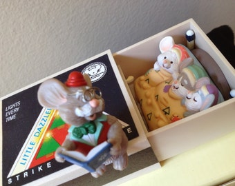 Popular items for matchbox mouse on Etsy