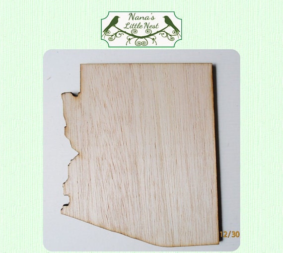 Arizona State Small Wood Cut Out Laser Cut
