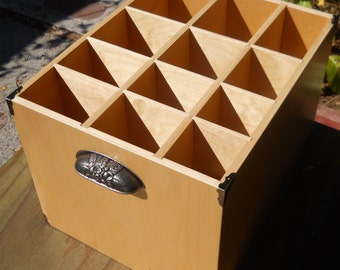 Custom wine box | Etsy