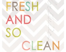 Popular items for so fresh so clean on Etsy