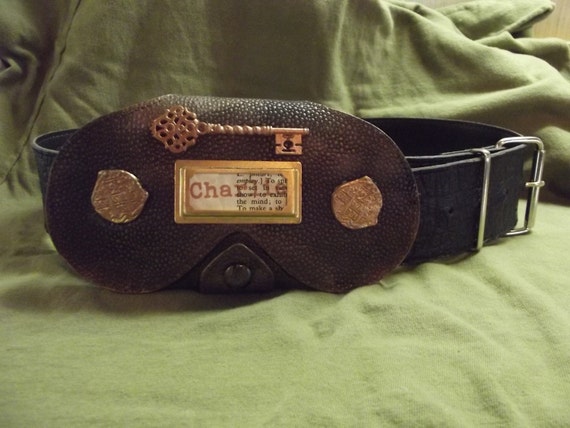 Eyeglass Case Belt Glasses Case Steampunk Or By Rusticrecovery101