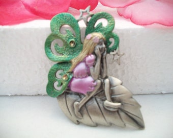 Popular items for fairy pin on Etsy