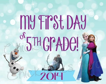 Popular items for first day printable on Etsy