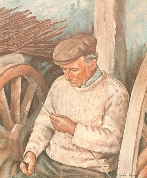 Items similar to Ireland, Gordon Wetmore, Antique / Vintage Art Print ...