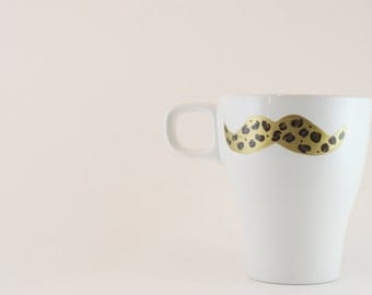 Leopard coffee mug | Etsy