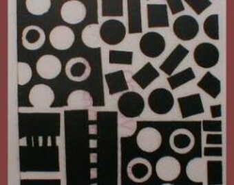 Texture Rubber Art Stamp Grab Bag 12 Deep Etched Designs for