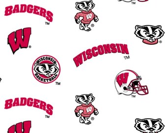 Popular items for go badgers on Etsy