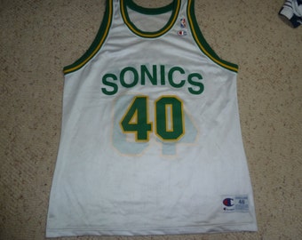 Vtg Seattle Supersonics Sonics NBA Authentic by VintageSportsStuff
