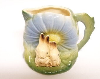 Rabbit pitcher | Etsy