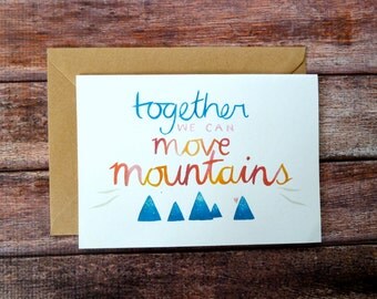 Popular items for together we can on Etsy
