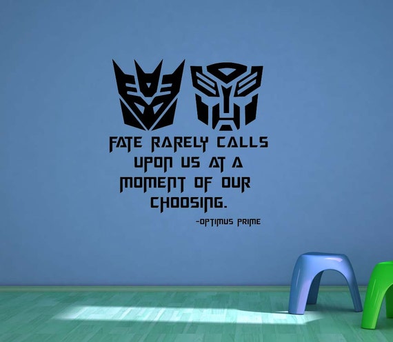 Transformers Decal Transformers Decepticons by VinylWallLettering