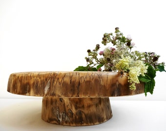 Popular items for log cake stand on Etsy