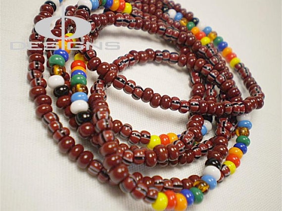 Santeria Collar de Oya Yansa Eleke Orishas Yoruba