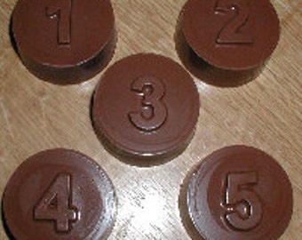 Number 1 chocolate | Etsy