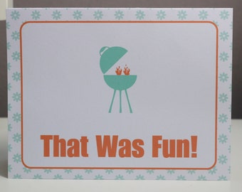 Bbq thank you | Etsy