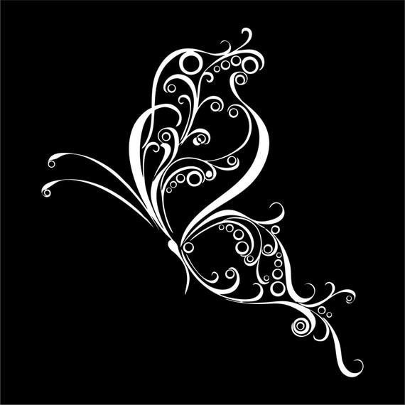 Butterfly Vinyl Car Decals Sticker Graphics Choice of Sizes