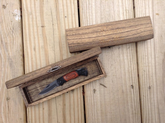 Engraved Knife Gift Box