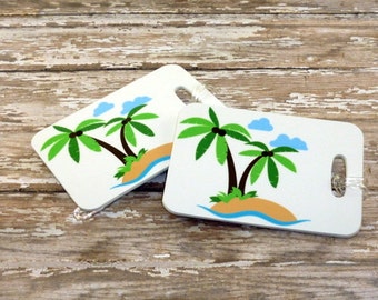 Palm tree monogram | Etsy