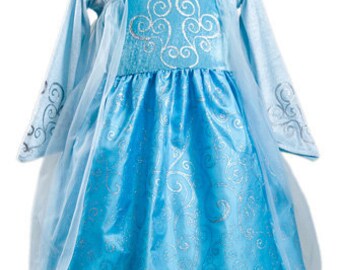 Queen Elsa Dress/Gown/Costume - FROZEN