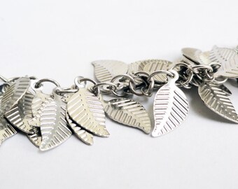 Small metal leaves | Etsy