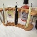 Seven Day Straight Razor Display Stand Engraved Your Choice of