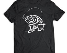 Popular items for fishing t shirts on Etsy
