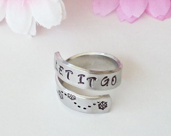 Popular items for let it go ring on Etsy