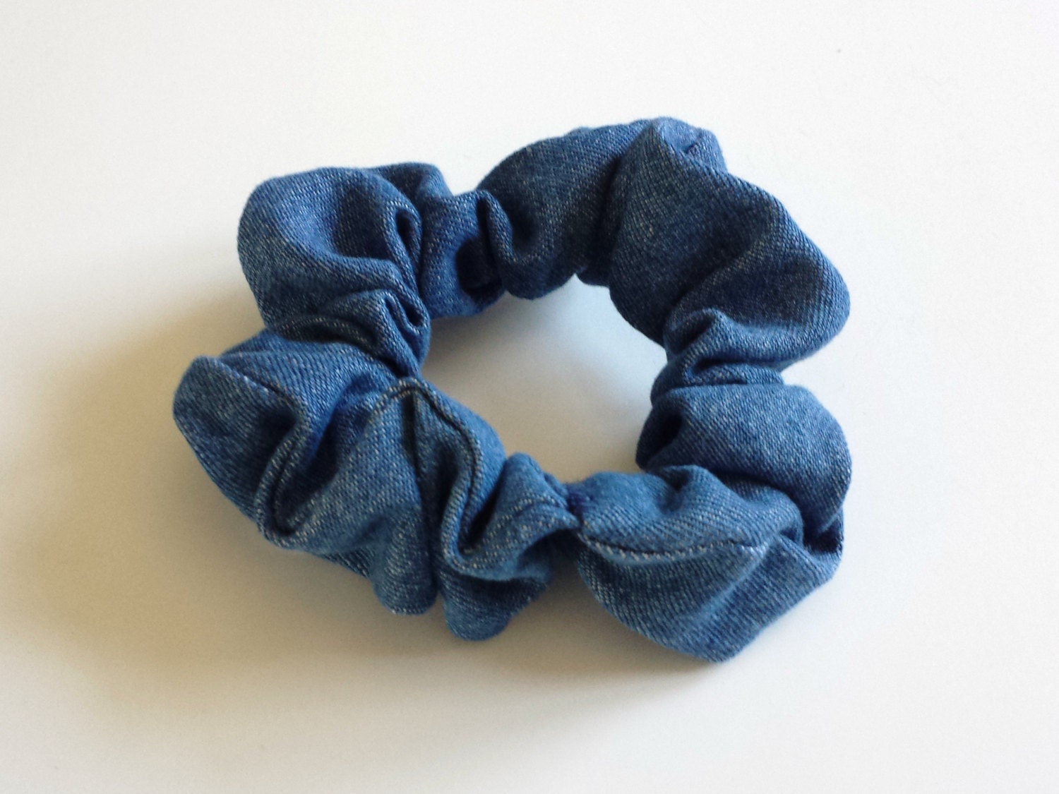 Denim Hair Scrunchie Womens Fashion Accessories Girls Hair