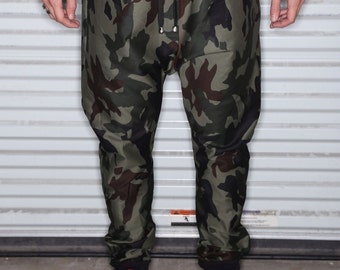 Army Camouflage Print Fabric , Brown, Olive, - Mens and Woman's Drop ...