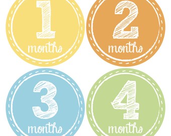 12 month photo album | Etsy