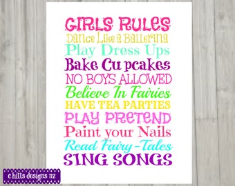 Rules For Girls Quotes