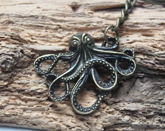 Popular items for octopus key ring on Etsy