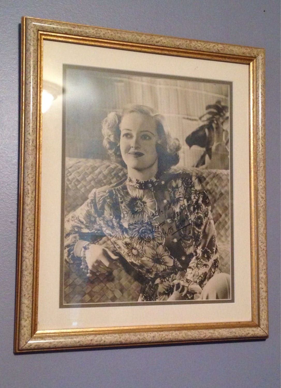 100% Authentic Bette Davis Autograph by KatiesTwist on Etsy