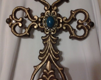 Popular items for cross with scroll on Etsy