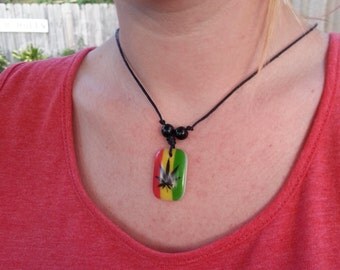 Rasta necklace | Etsy