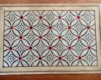 Colonial stencil | Etsy
